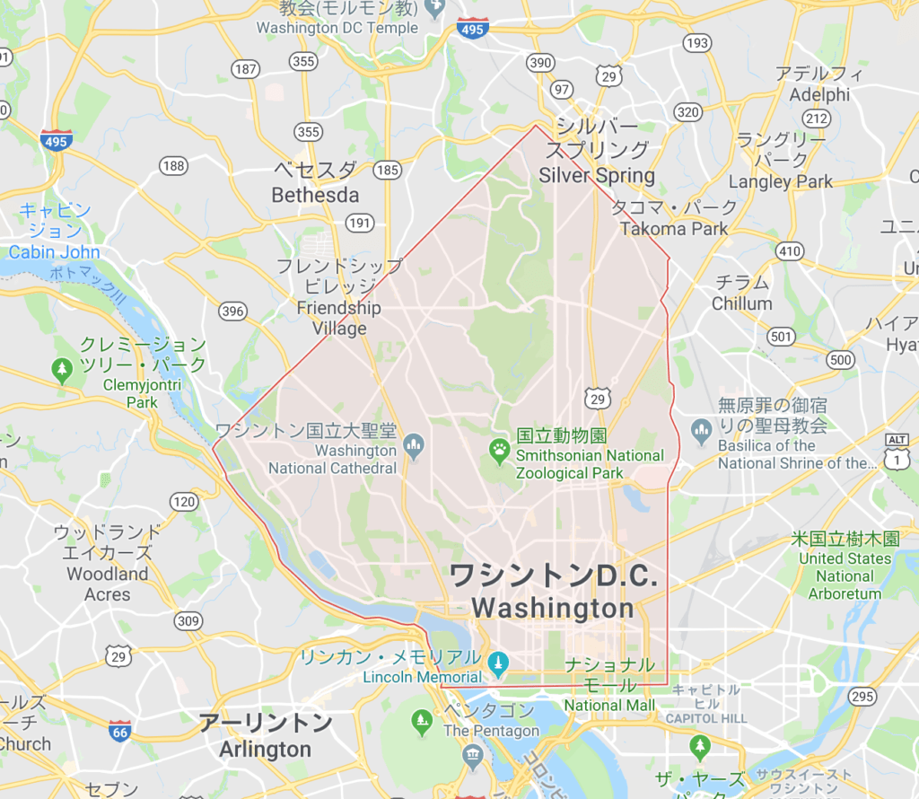 Navigating Washington D.C. with ease using street numbers and names ...