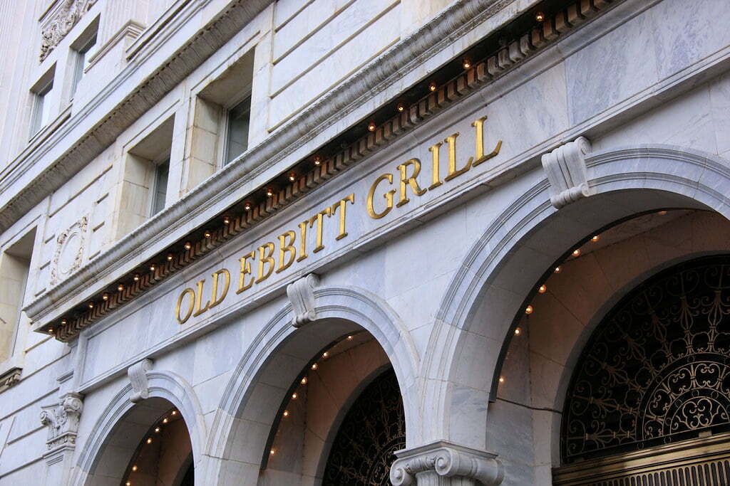 Old Ebbit Grill, the city’s oldest bar famous for its crab cakes ...