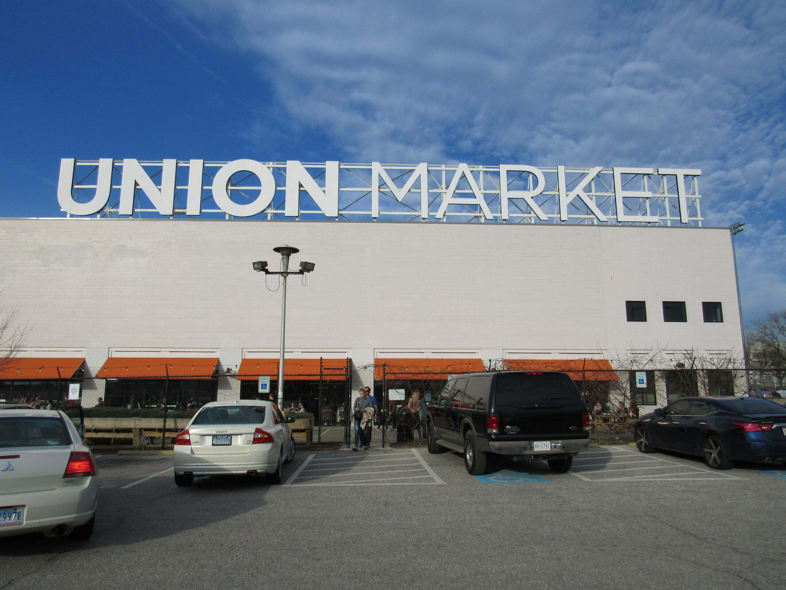 Visiting Union Market, located northeast of Union Station, Washington D ...
